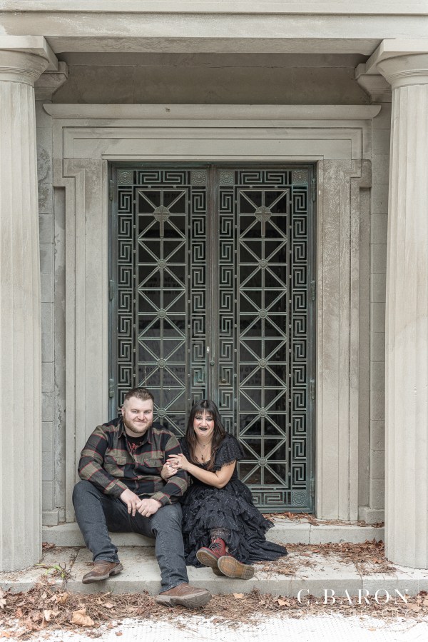 Gothic Engagement Session at a Cemetery in Houston, Texas – Houston Wedding Photographer – C ...