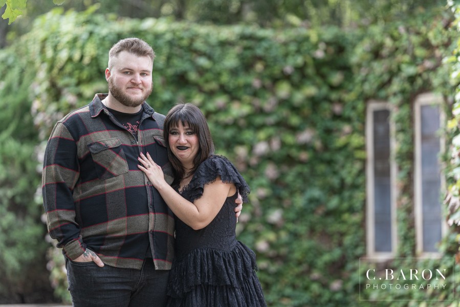 Gothic Engagement Session at a Cemetery in Houston, Texas – Houston ...